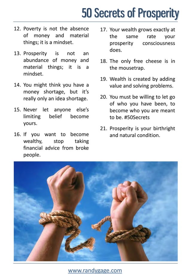 50 secrets of_prosperity | PDF