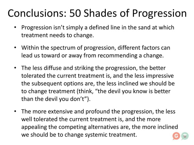 50 Shades of Cancer Progression: The Continuum of Progression & How We ...