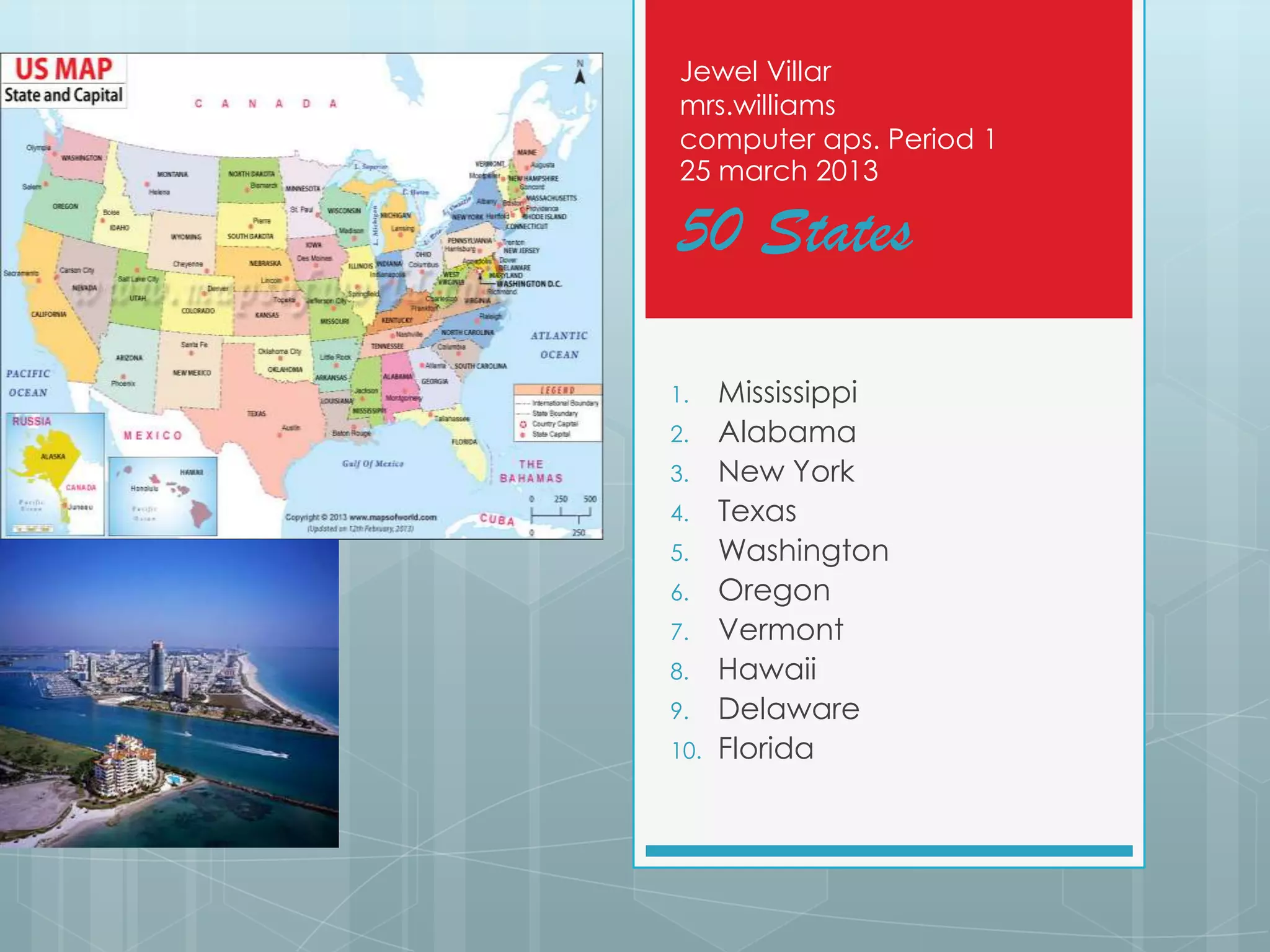 50 states | PPT