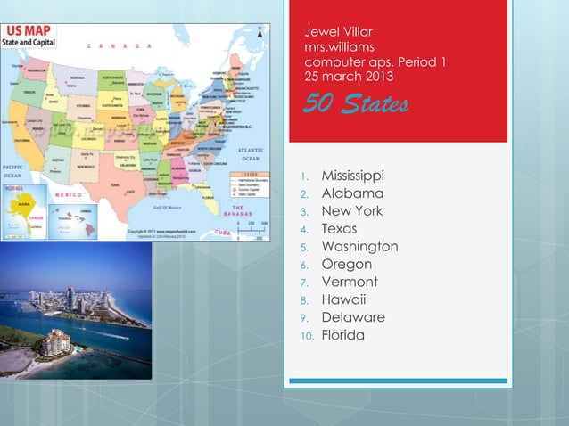 50 states | PPT