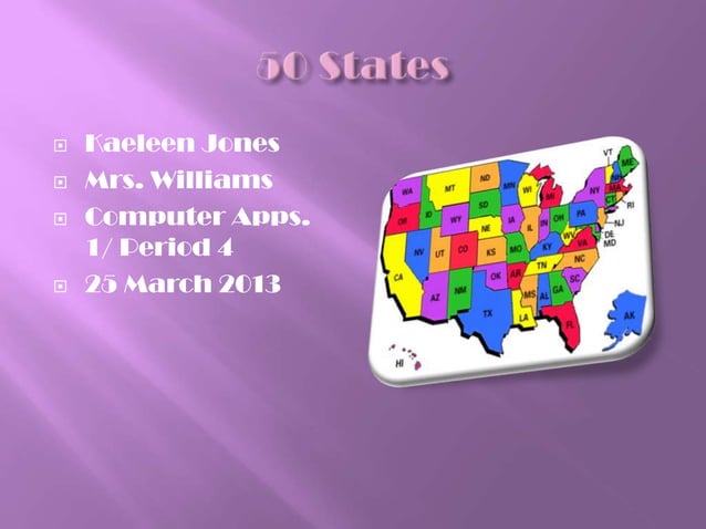 50 states | PPT