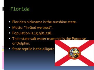 50 states powerpoint | PPTX