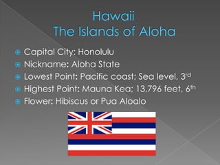 50 states project | PPT