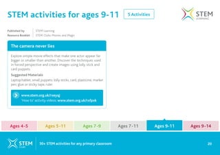 50+ STEM activities for any classroom - Primary.pdf