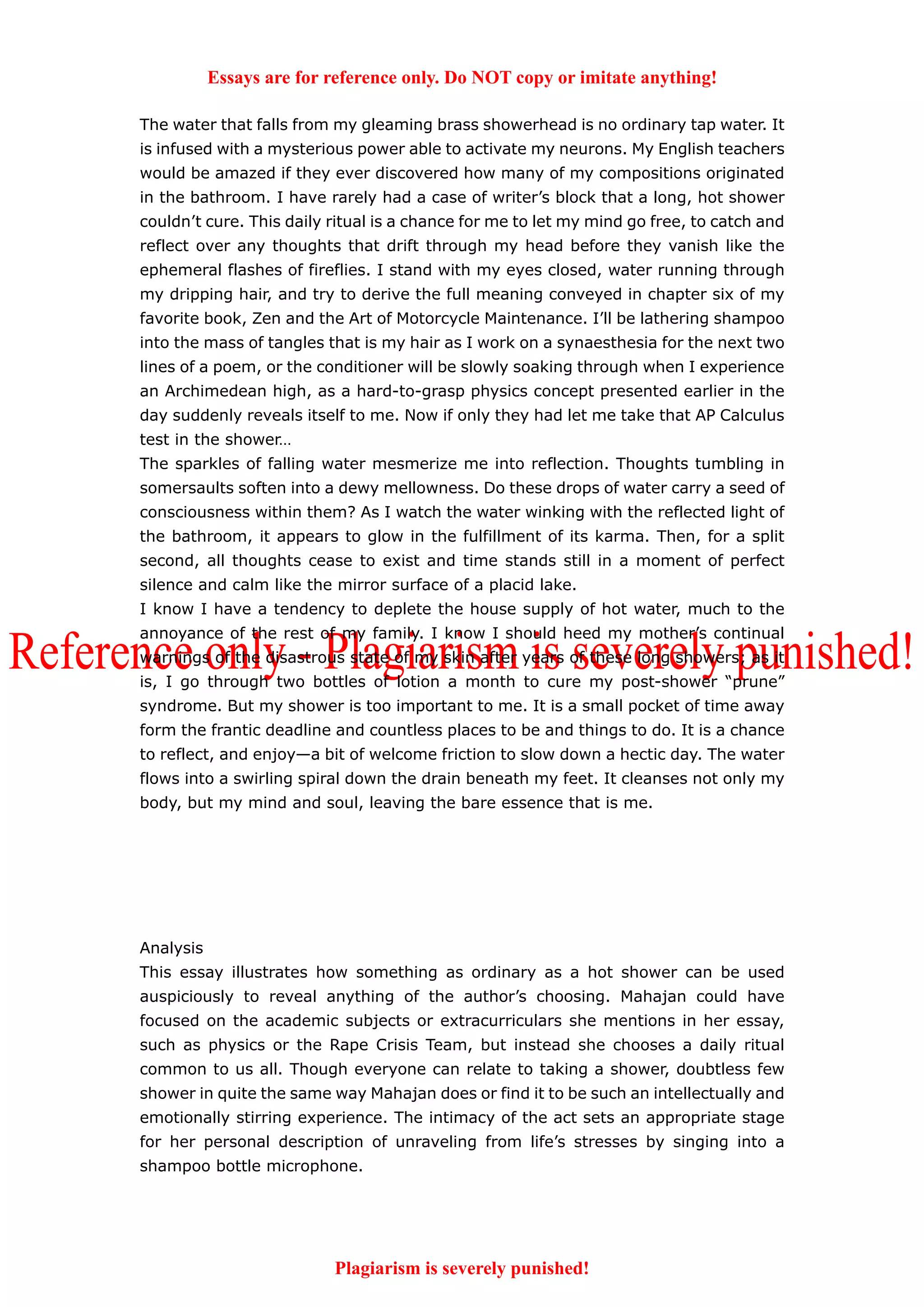 50 successful harvard application essays | PDF