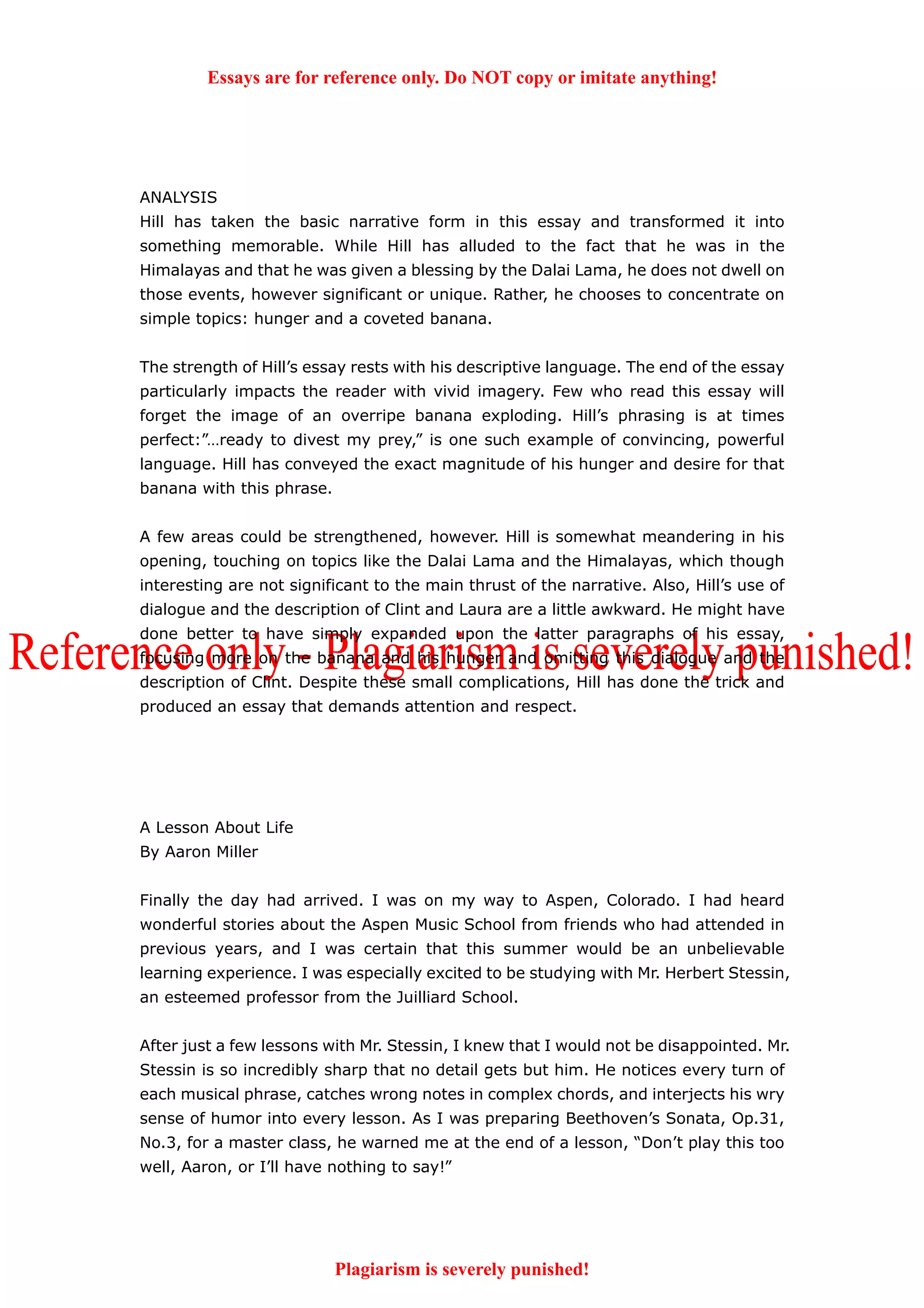 50 successful harvard application essays | PDF