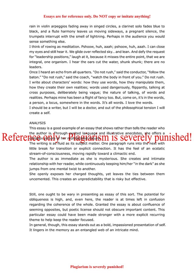 50 successful harvard application essays | PDF