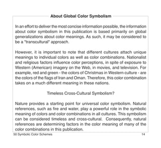 Global Color Meanings