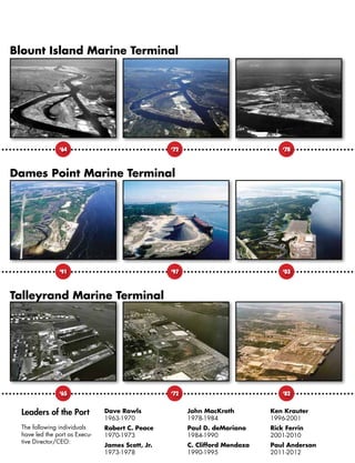 JAXPORT's 50th Anniversary publication | PDF | Cruises | Travel Type