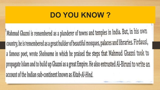 Class 7 chapter_1_2_turkish_invasions_in_north_india_ppt | PPTX | Islam ...