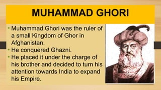 Class 7 chapter_1_2_turkish_invasions_in_north_india_ppt | PPTX