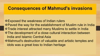 Class 7 chapter_1_2_turkish_invasions_in_north_india_ppt | PPTX