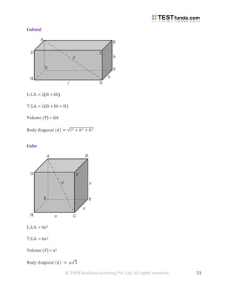 50 useful quant formula | PDF