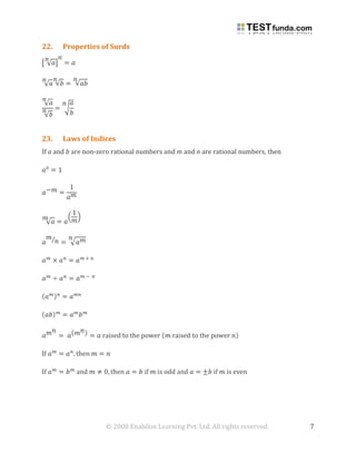 50 useful quant formula | PDF