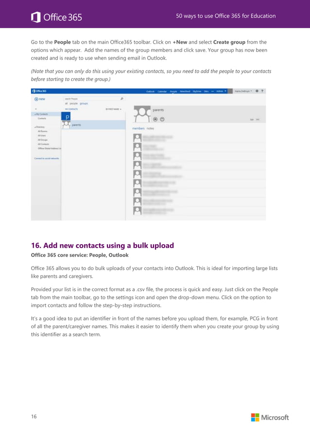 50 Ways to Use Office 365 for Education | PDF | Web Development | Internet