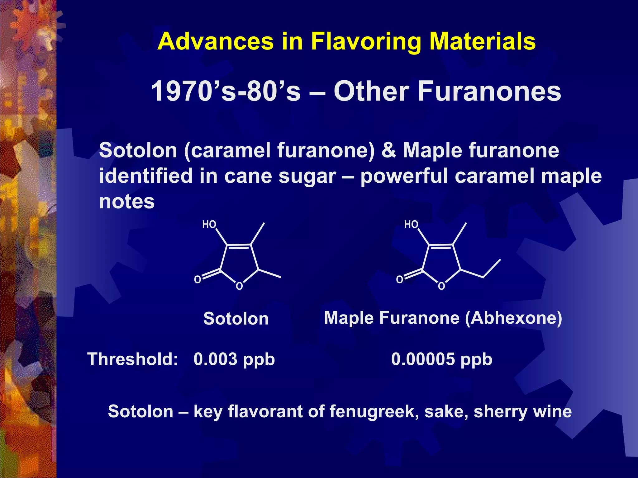 50 Years Of Flavor Chemistry | PPS