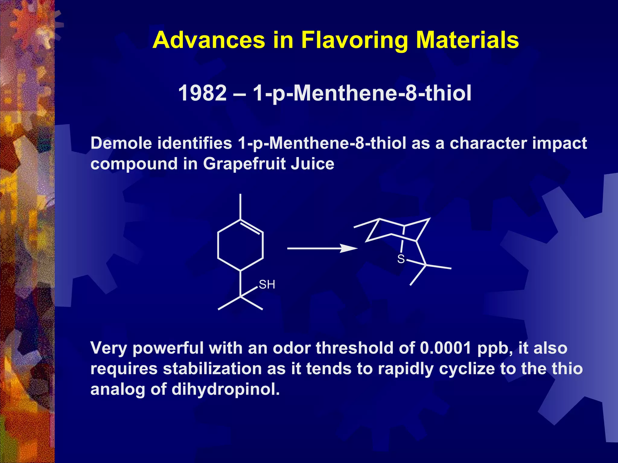 50 Years Of Flavor Chemistry | PPS