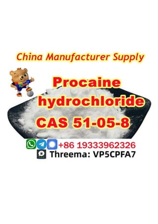 Procaine powder cas 51-05-8 safe Transport safety to Europe Netherlands ...