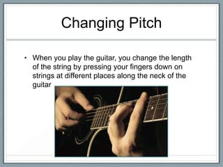Effect of Tension, Length of String on Frequency | PPTX