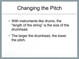 Effect of Tension, Length of String on Frequency | PPTX