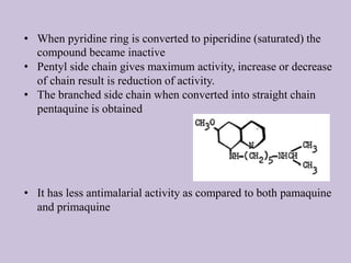 INTRODUCTION TO MALAREA [ANTI-MALARARIAL DRUGS AND ITS ANALOGUES] | PPTX