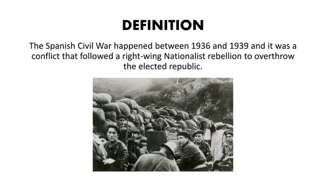 REVISION IGCSE CAMBRIDGE HISTORY: SPANISH CIVIL WAR | PPTX | War and ...