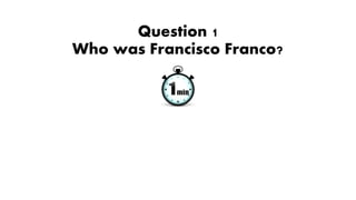 REVISION IGCSE CAMBRIDGE HISTORY: SPANISH CIVIL WAR | PPTX