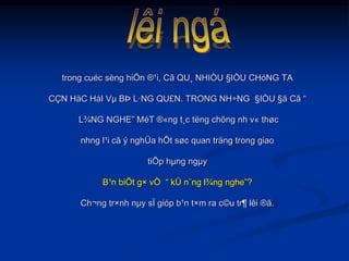 51. lang nghe | PPT