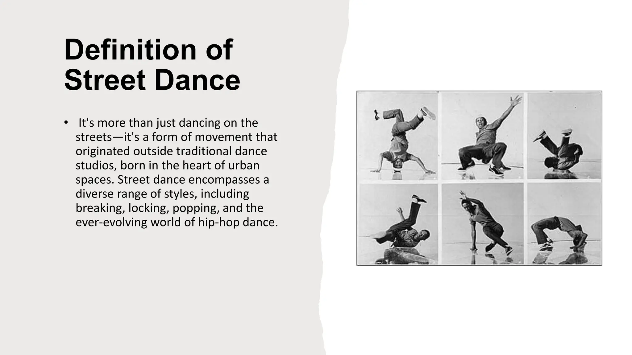 Street Dance Subculture: A Rhythmic revolution | PPTX