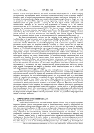 Factors affecting engineering students’ self-perceived employability in ...