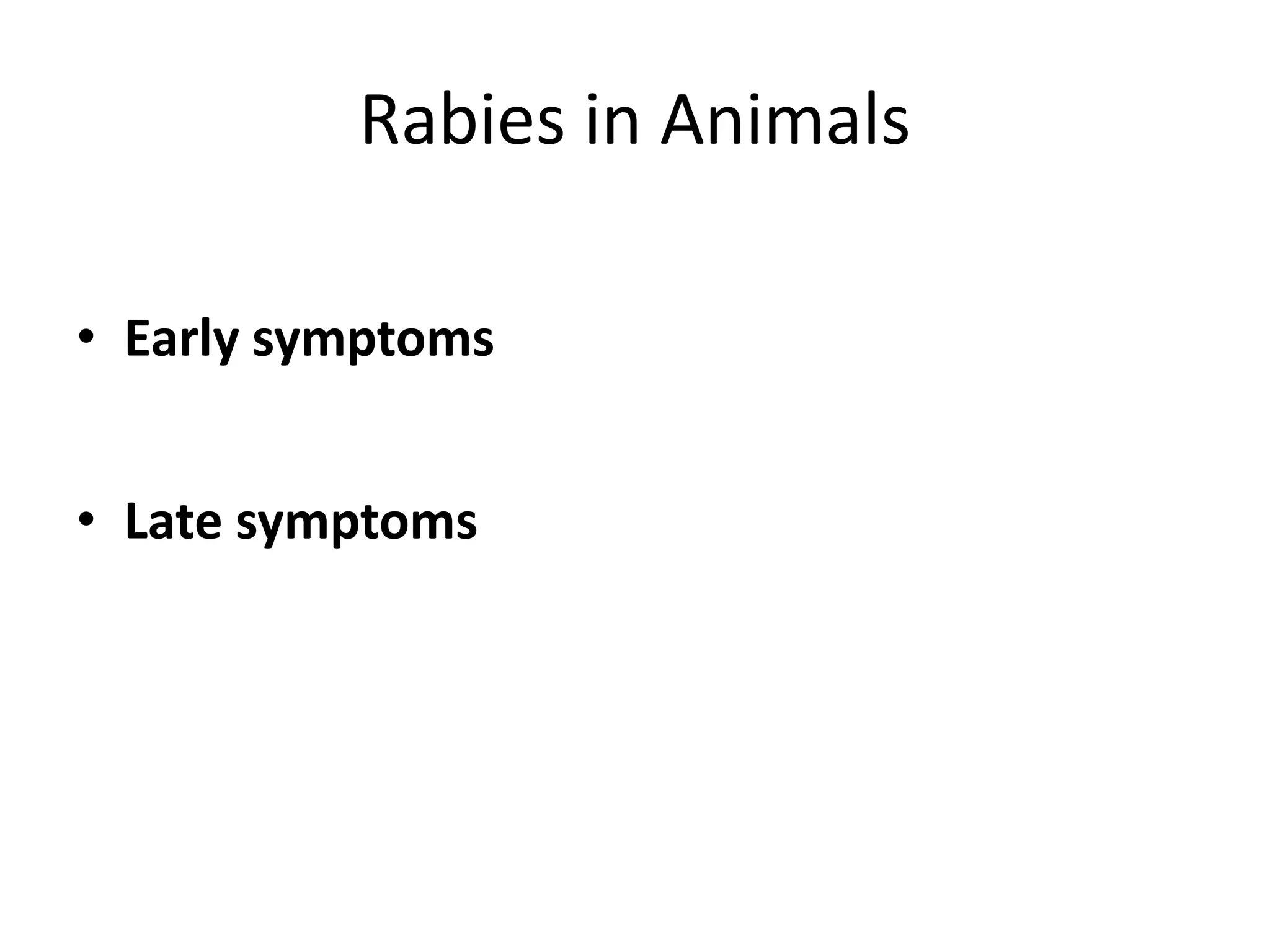 Clinical picture of Rabies | PPT