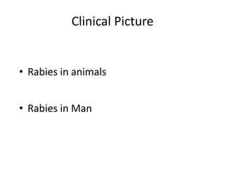 Clinical picture of Rabies | PPT