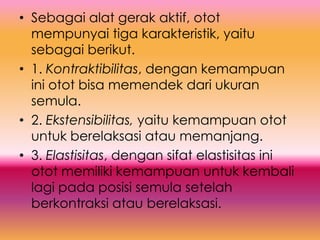 sistem gerak pada manusia | PPTX