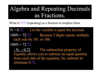 November 4th on LCM, Ordering/Comparing Fractions | PPT