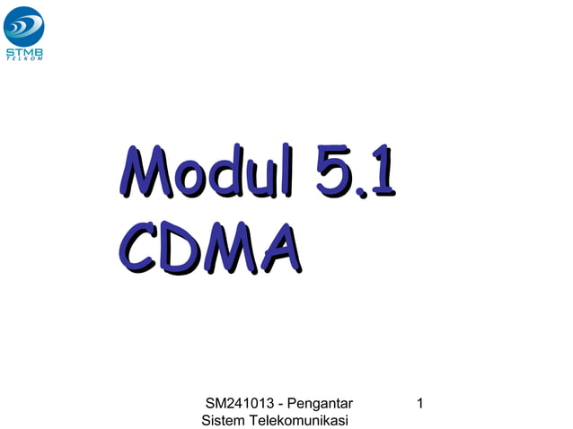51 cdma-overview | PPT