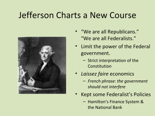 5.1 Jefferson Takes Office | PPT