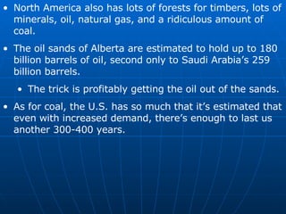 5.1 - North American Landforms and Resources | PPT