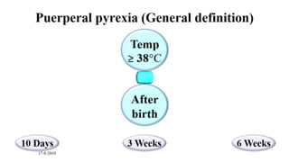 51 round puerperal fever 17-8-2019 | PPTX