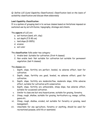 Land Use Planning & Management | PDF
