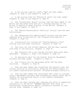 Designation Process in the BOP | PDF