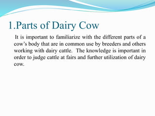 Phenotypic Selection of Dairy Cattle | PPTX
