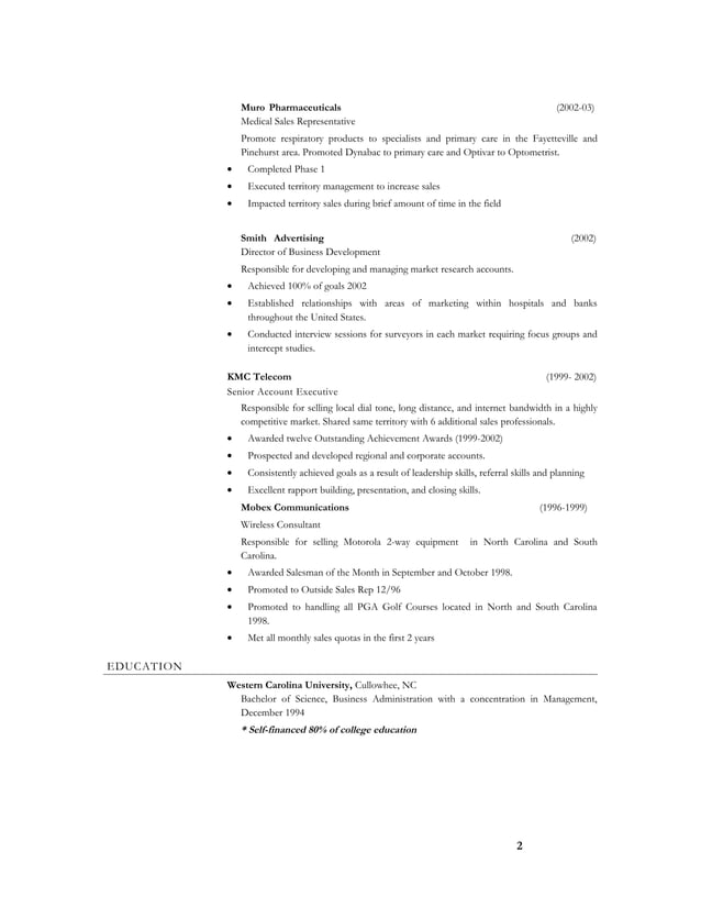 David Dawkins resume (3) | PDF