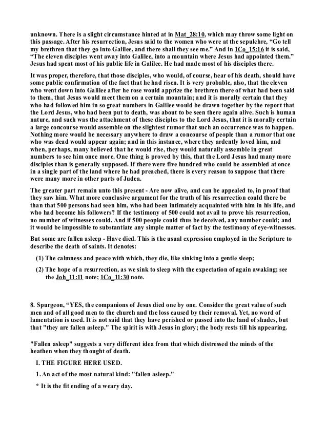 1 CORINTHIANS 15 1 11 COMMENTARY 1-corinthians-15-1-11-commentary