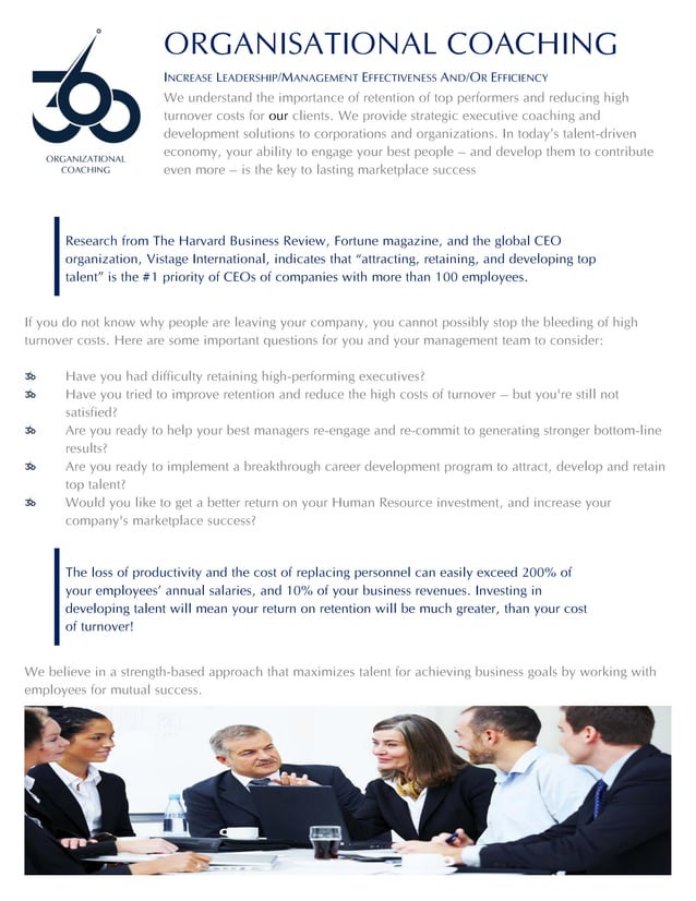 ORGANISATIONAL COACHING | PDF