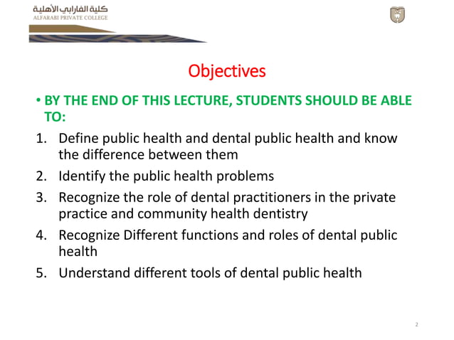 introduction-to-dental-public-health.pptx | Dental Health | Diseases and Conditions