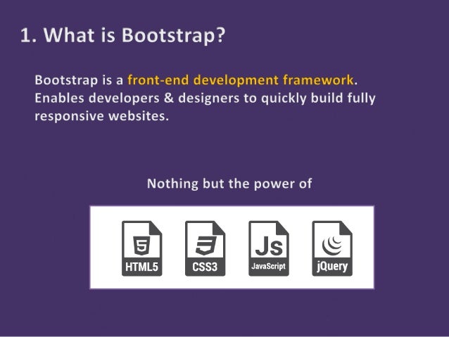 Bootstrap Presentation