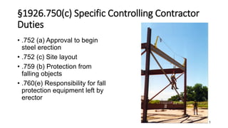 steel erection 2015 | PPTX