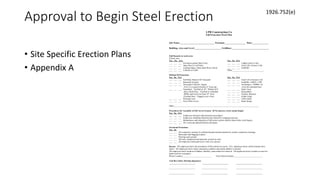 steel erection 2015 | PPTX