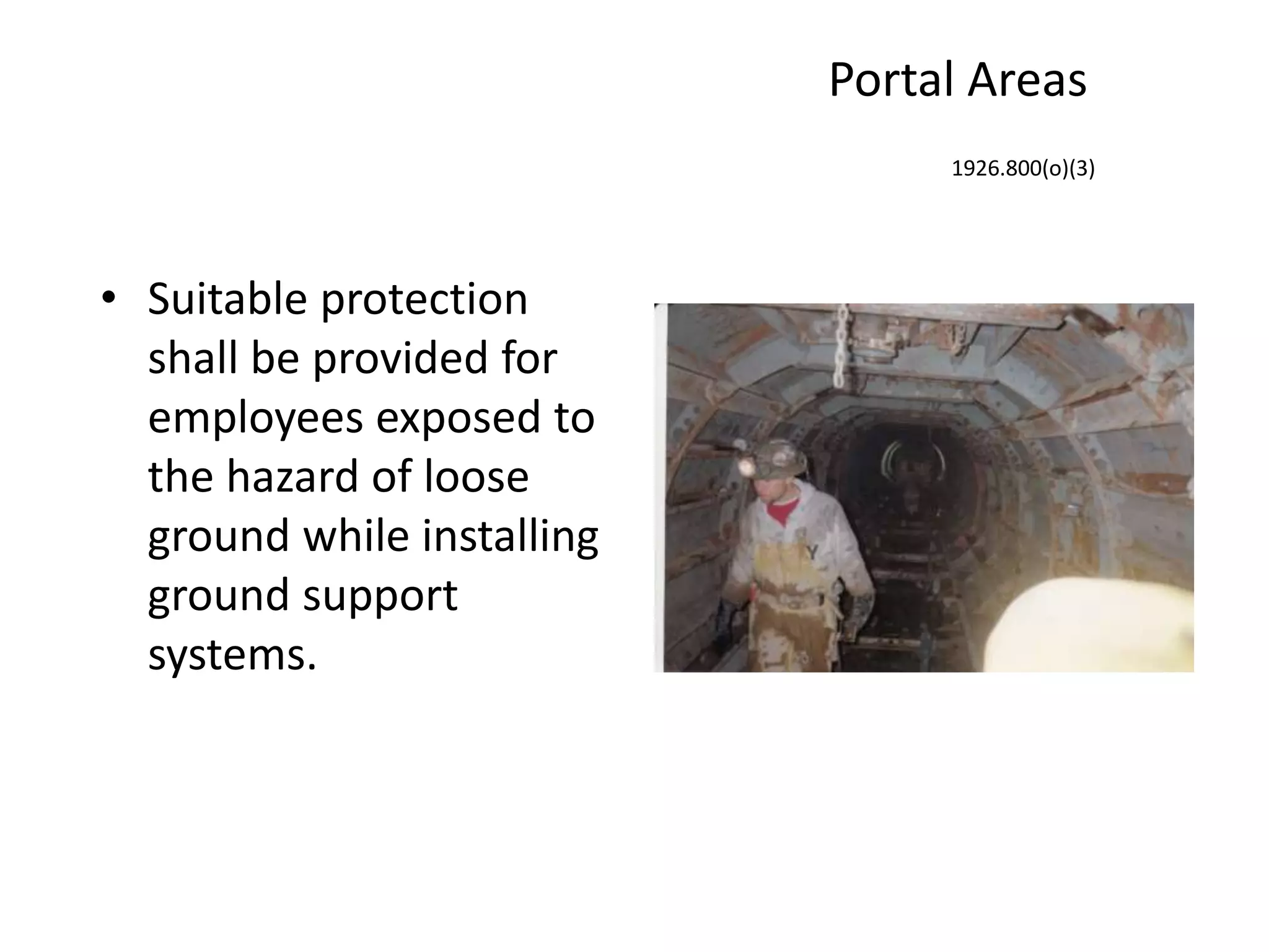 510 tunneling safety 2016 | PPTX
