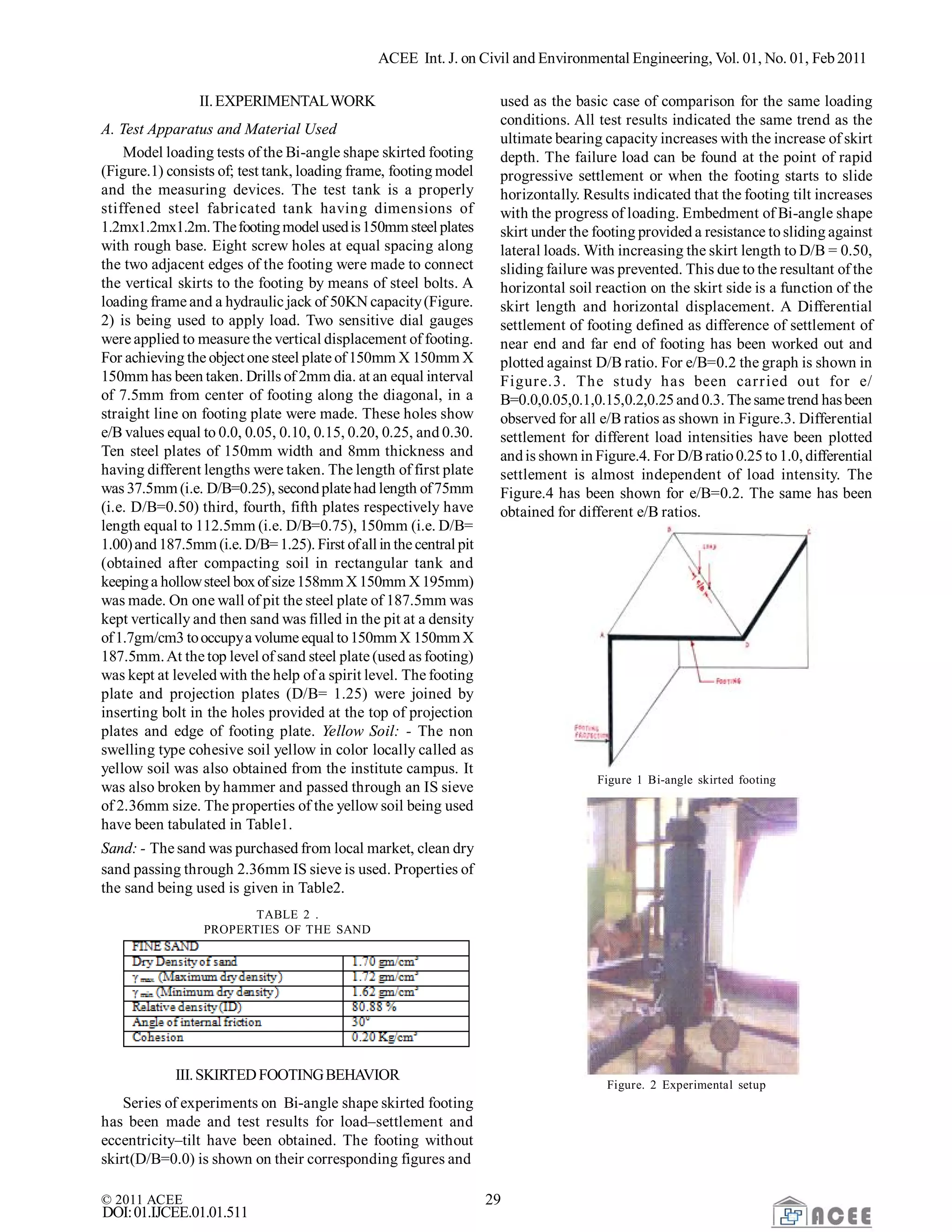 Performance Study of Bi-Angle Shape Skirted Footing in Yellow Soil ...